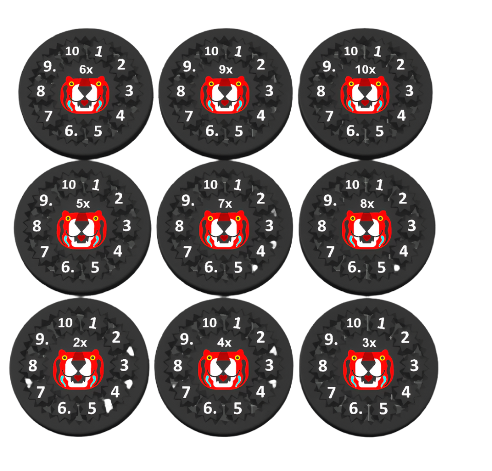 Tiger Edition - Math Fidget Spinners – PicoSolutionsGroup