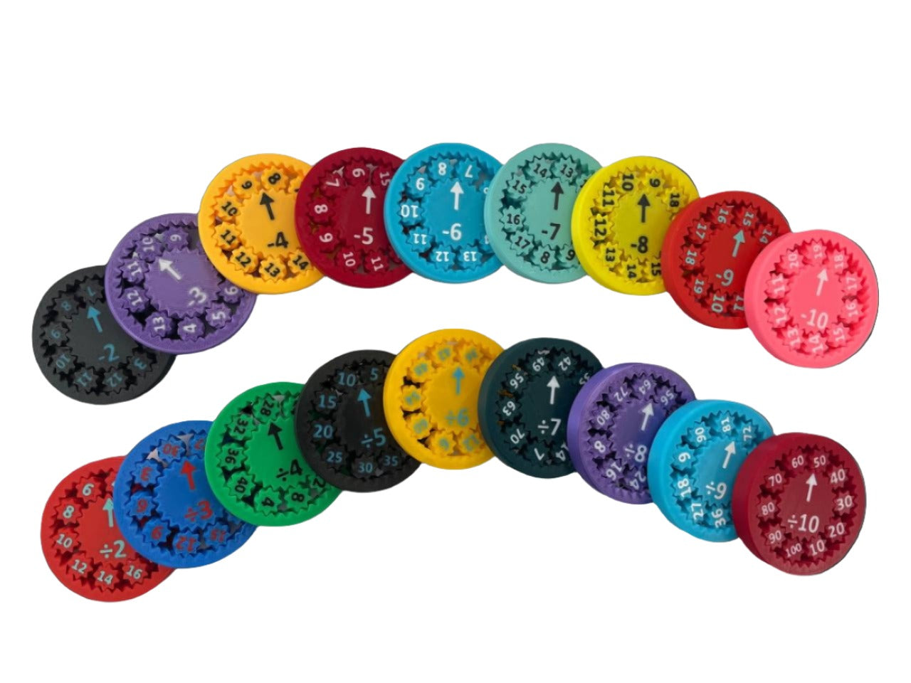 Math Fidget Spinners (Sets of 9) 2-100 – PicoSolutionsGroup